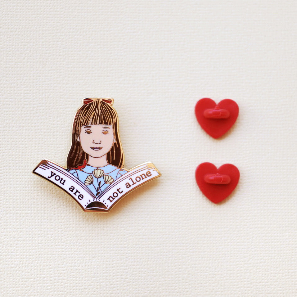 MATILDA BOOK PIN - Lady Moon Co.®